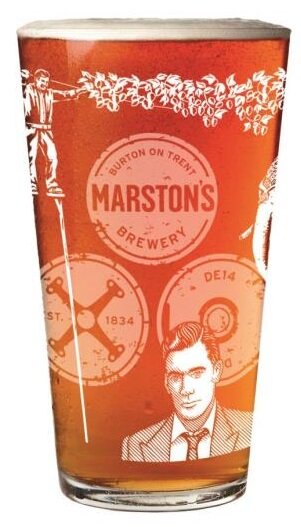 Marston's - Bierglas - Pint Becherglas, € 4,95